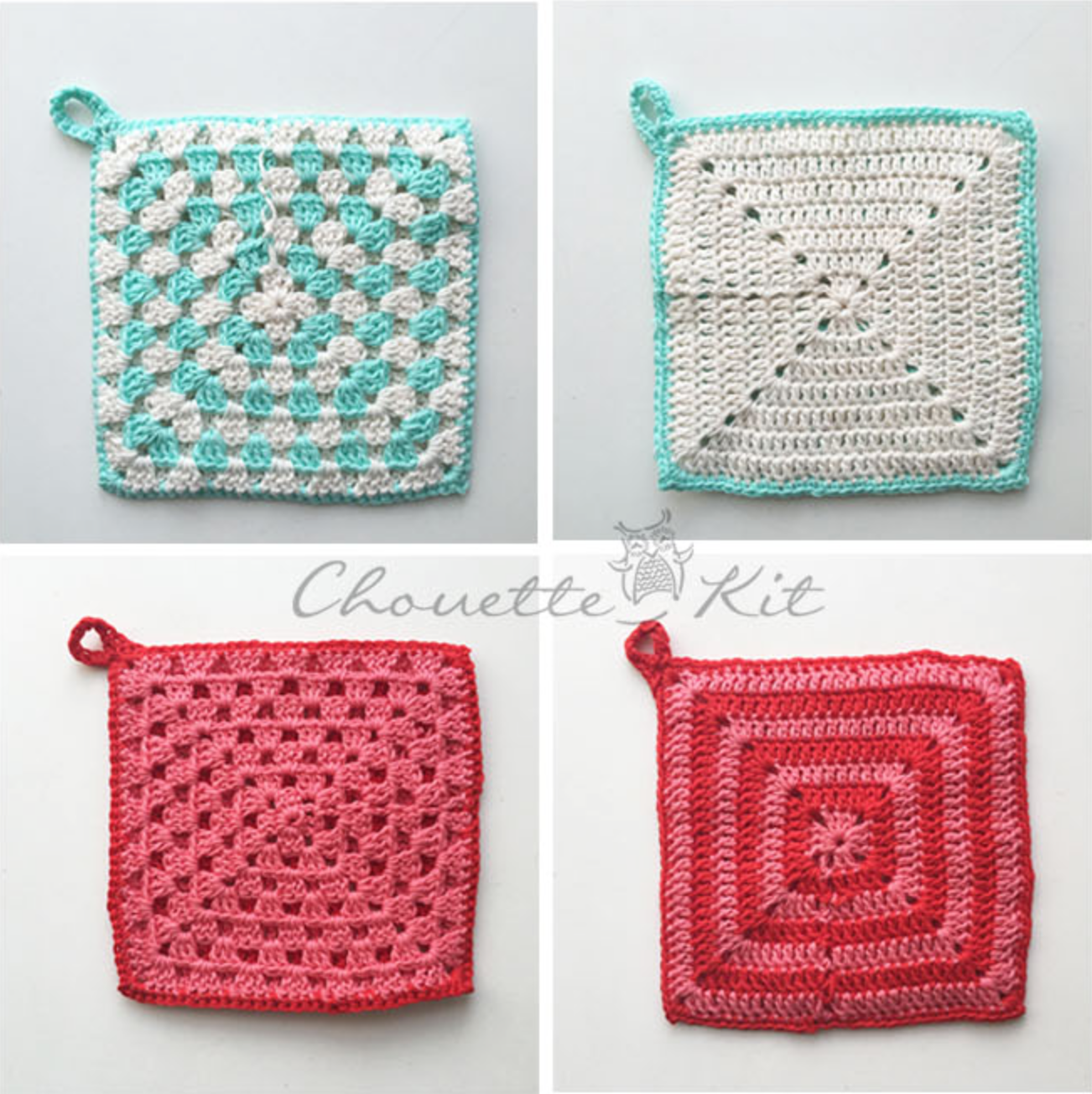 tuto manique au crochet - Chouette Kit