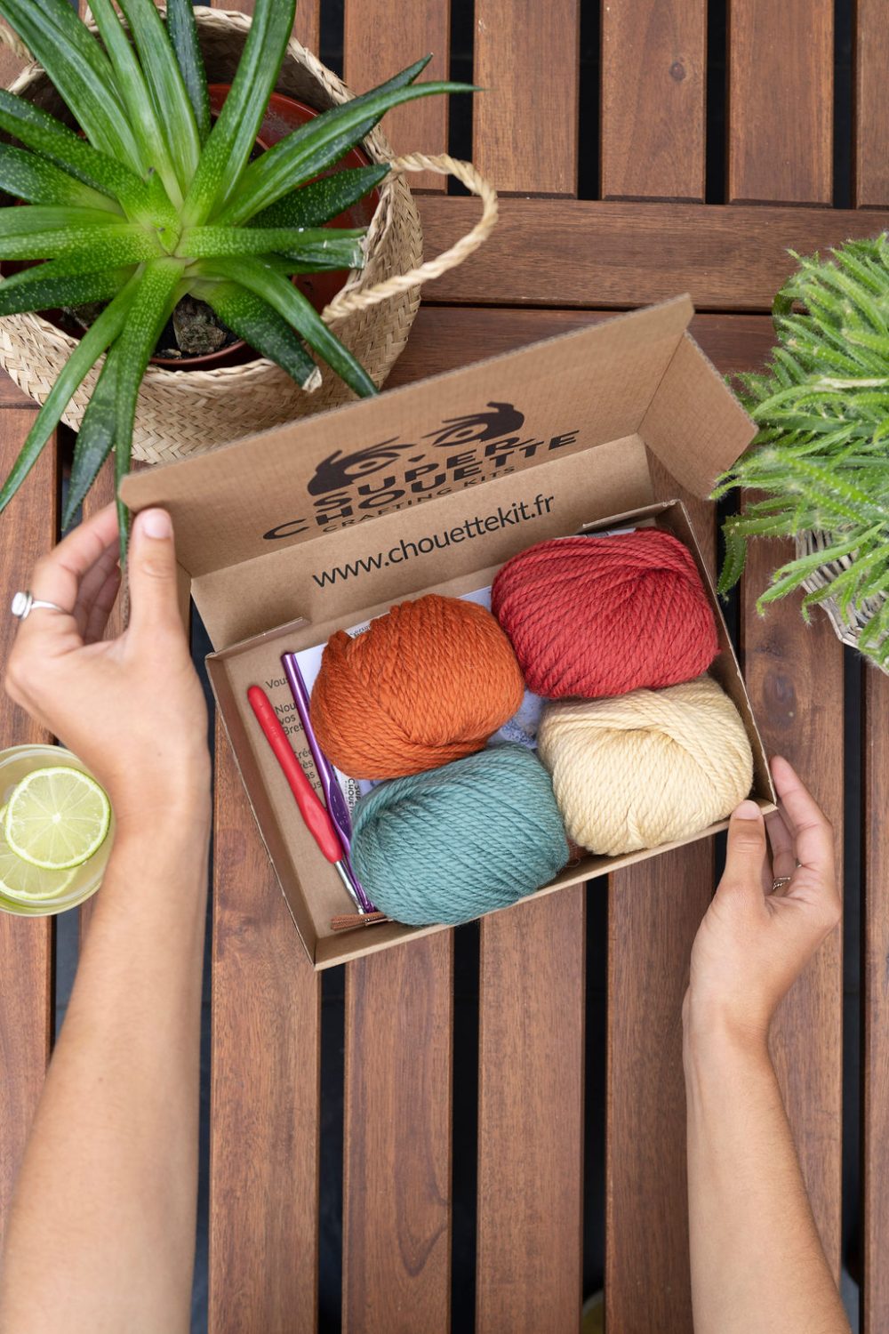 Kit Starter - Kit pour apprendre les bases du crochet - Niveau débutant